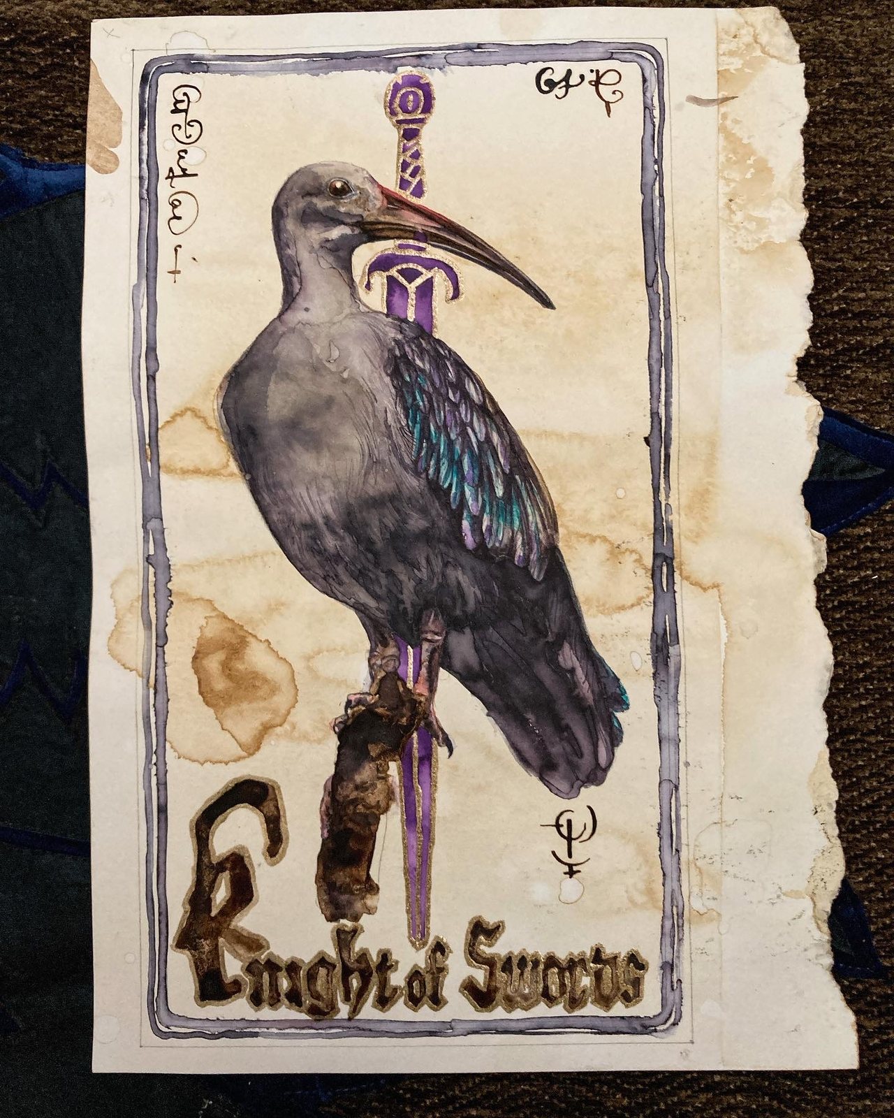 Knight of Swords | Arcana Verte